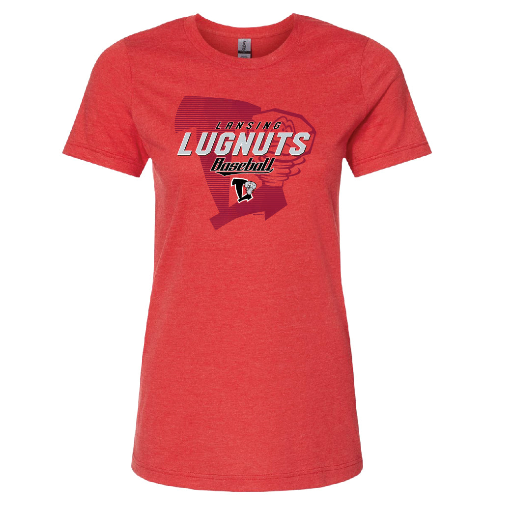 Lansing Lugnuts Ladies T-shirt – Lansing Lugnuts Official Store