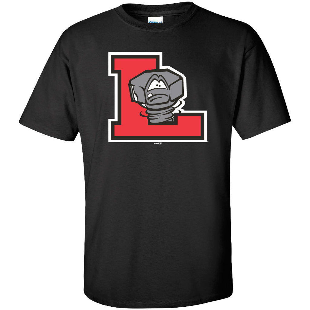 Lansing Lugnuts "Throwback" Original Road Logo T-shirt – Lansing ...